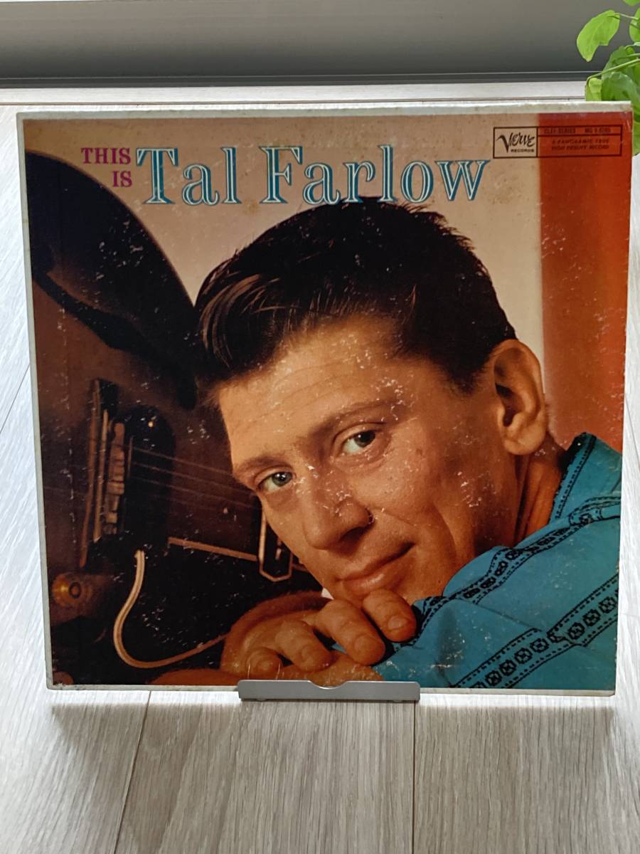 【やや傷や汚れあり】オリジナル盤 THIS IS TAL FARLOW / VERVE MGV-8289 / 黒トランペッターラベル / 太溝 ...