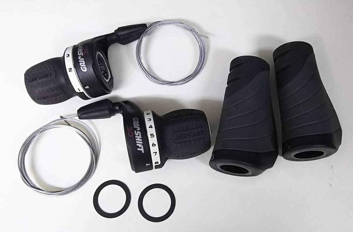 中古品 シマノ 内装3段変速グリップシフト グリップシフトレバー SL-3S35 22.2mm シルバー色 本体のみ の落札情報詳細 ...