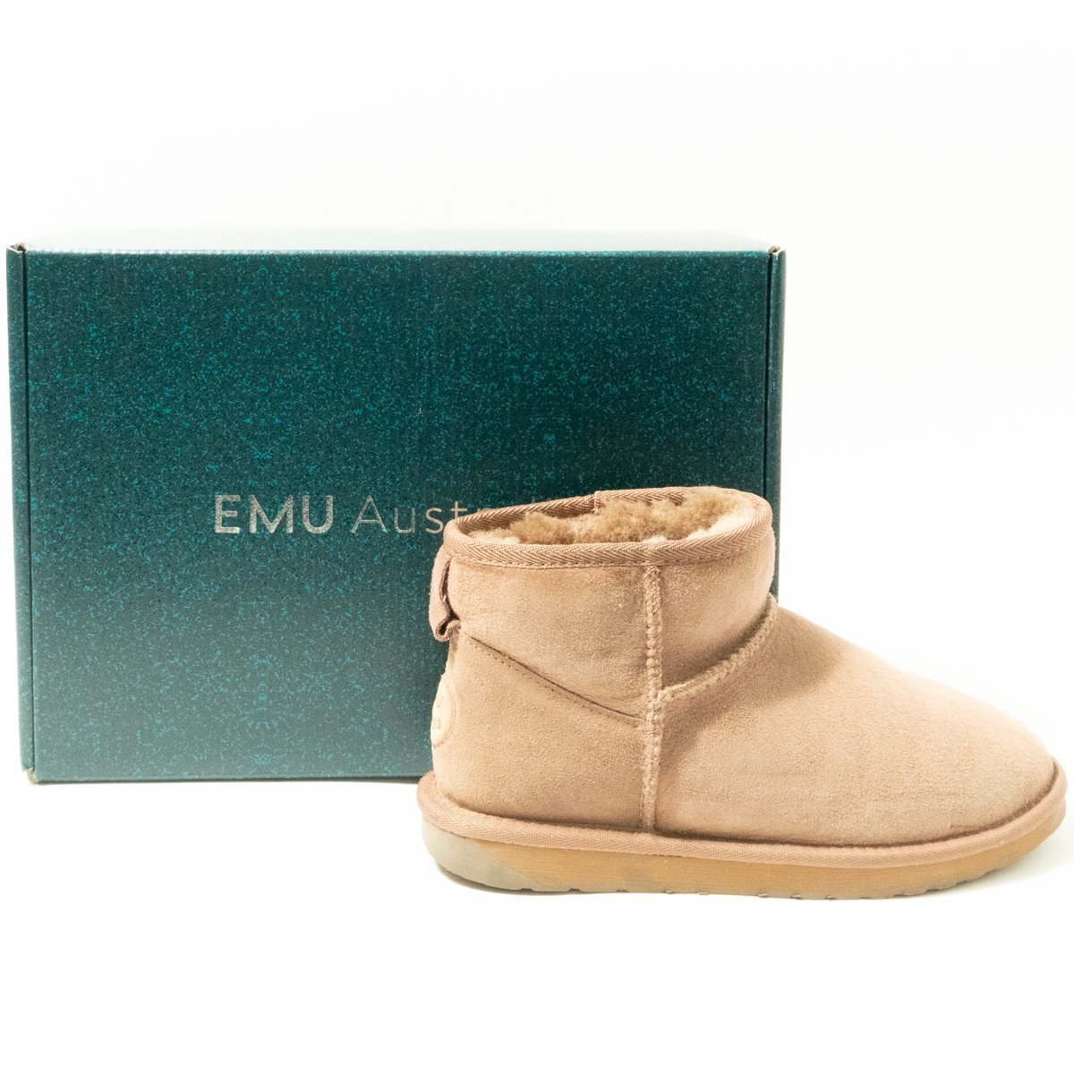 【未使用】新品♪未使用＊ EMU Australia エミュ オーストラリア 日本限定♪カモフラ 迷彩柄 ムートンブーツ♪スウェード ウール 23cmレディース nb の落札情報詳細 ...