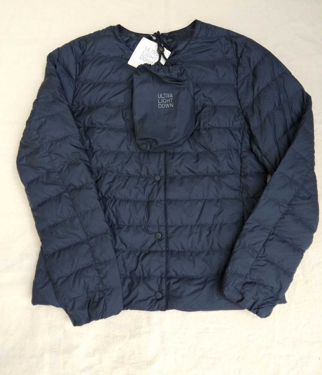 【未使用】2020 M ネイビー 紺 新品 未使用 美品ユニクロ ウルトラライトダウン インナー ダウンジャケット コート 長袖 2way vネック レディースの落札情報詳細 - ヤフオク落札 ...
