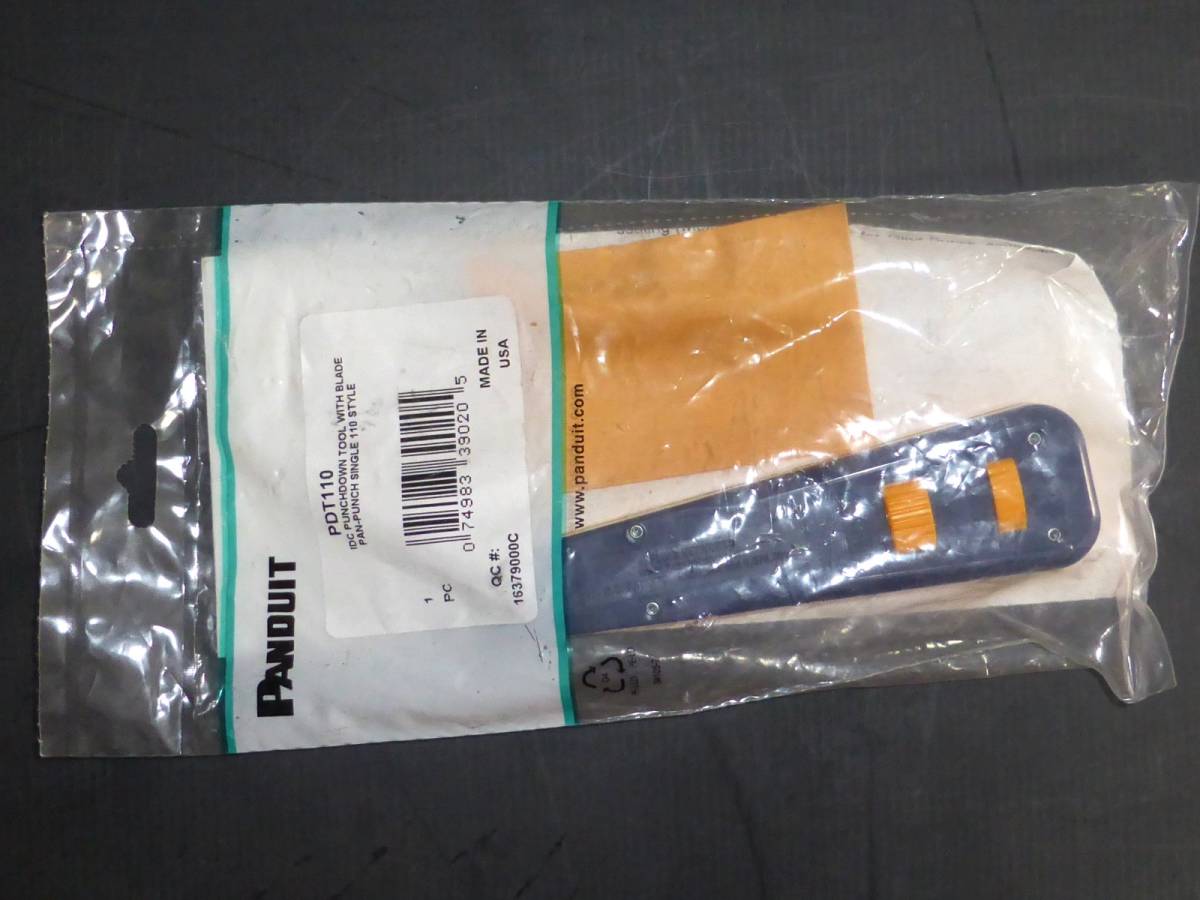 【未使用】☆☆☆PANDUIT PDT110 110コネクティングブロック用シングルパンチダウン工具☆☆☆の落札情報詳細 - Yahoo ...