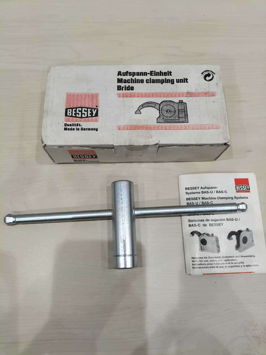 【傷や汚れあり】ベッセイ マシンスピードコンパクトクランプ BAS-C10-6★BESSEY Machine Clanping System ...