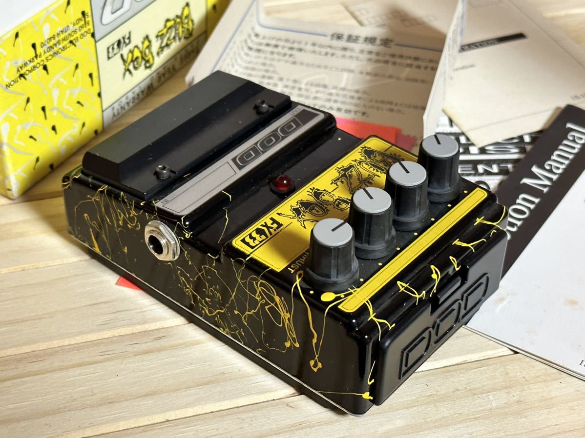 【全体的に状態が悪い】DOD エフェクター BUZZ BOX FX33 ジャンクの落札情報詳細 - ヤフオク落札価格検索 オークフリー
