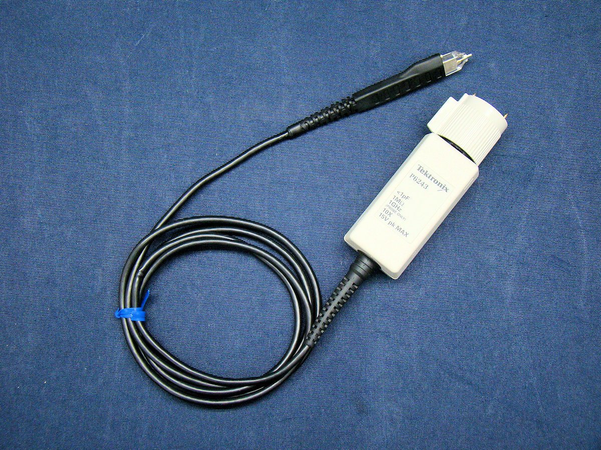 【目立った傷や汚れなし】Tektronix テクトロニクス P6243 FETプローブ 1GHZ アクティブプローブ 中古の落札情報詳細 ...