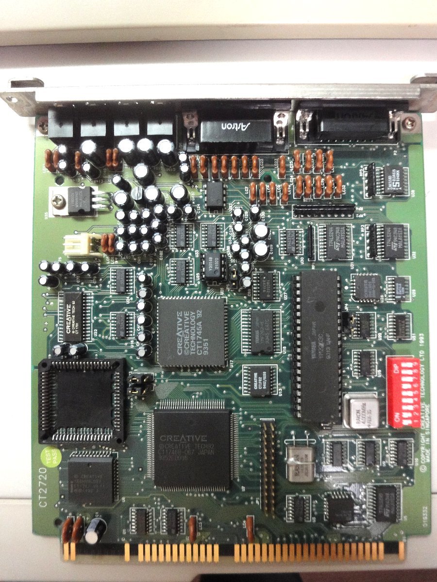【目立った傷や汚れなし】Creative SoundBlaster16/98 CT2720 YM2203オプション搭載 98DOSゲームOK ...