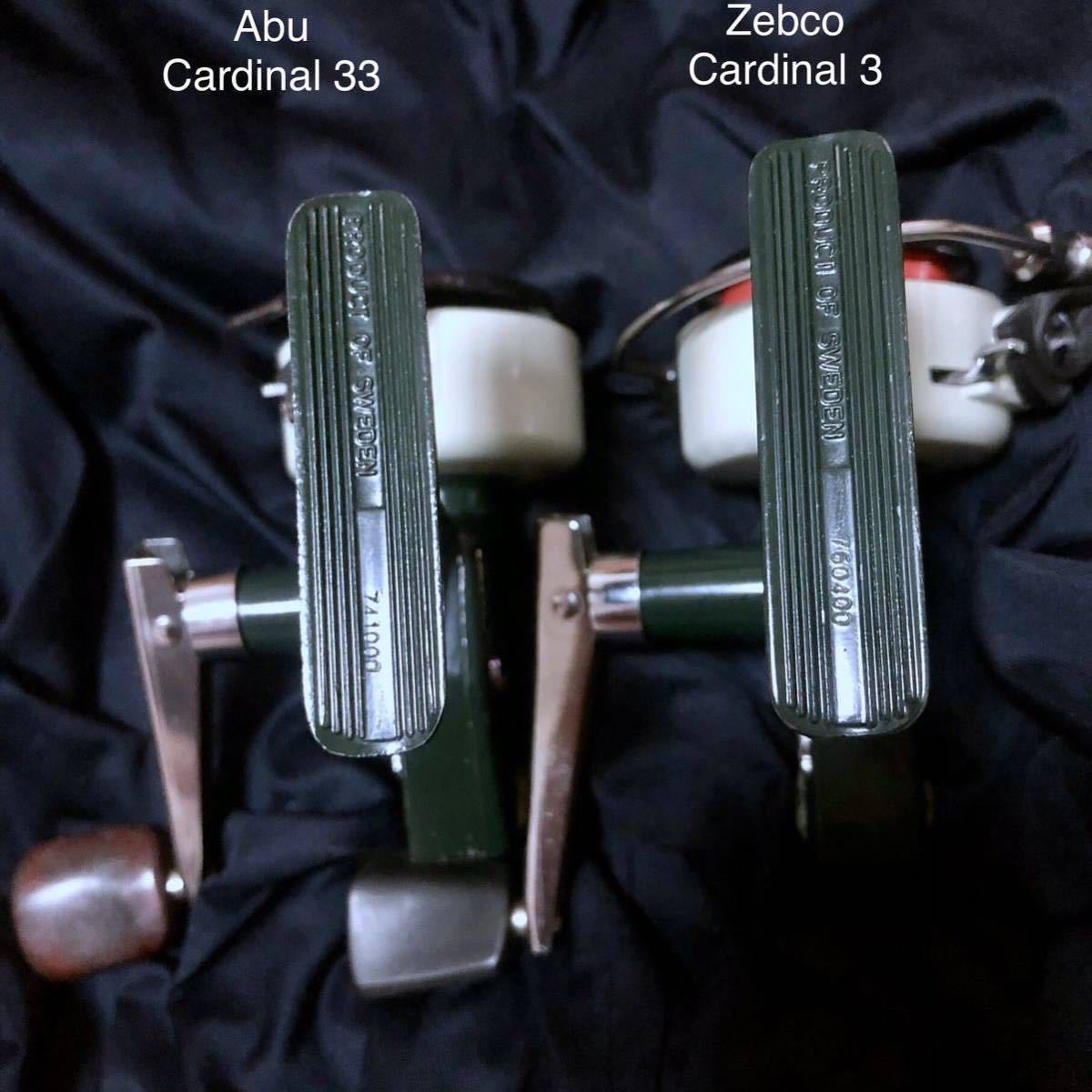 【目立った傷や汚れなし】Abu Cardinal 33 first version ,ロケットベールの74年製. & Zebco ...