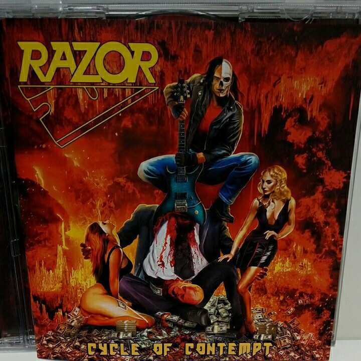 【目立った傷や汚れなし】RAZOR「CYCLE OF CONTEMPT」最新作の落札情報詳細 - ヤフオク落札価格検索 オークフリー
