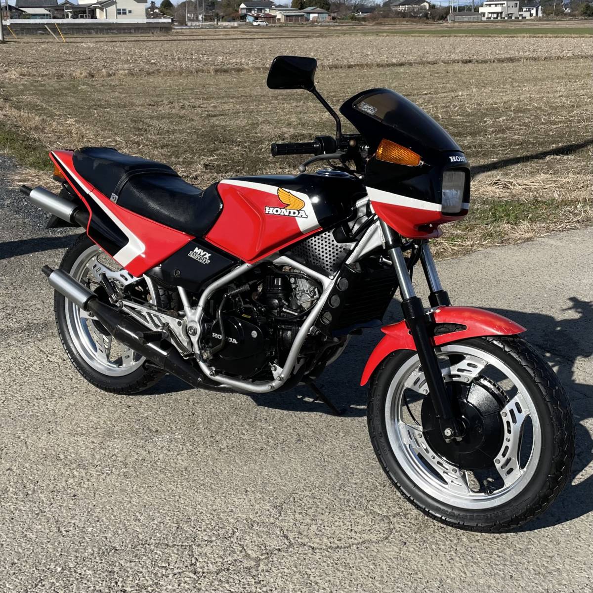 【傷や汚れあり】ホンダ MVX250F 実動 好調 検)スズキヤマハカワサキCB CBR VT DT FW FZR MVX RG TZ NS RZ GSX R1 ジェイド 改 セレクト バック ...