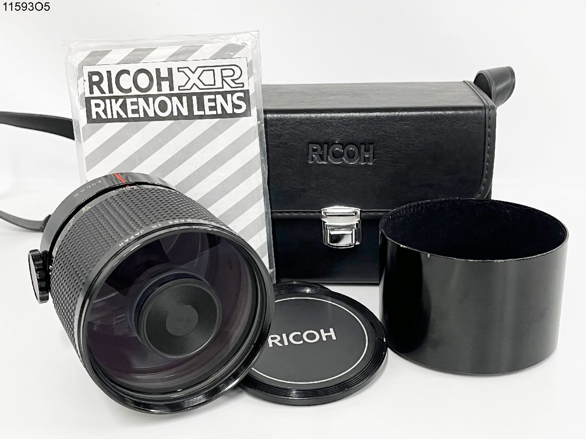 【傷や汚れあり】★RICOH リコー XR RIKENON REFLEX 1:8 600mm ペンタックス Kマウント 一眼レフ カメラ ...