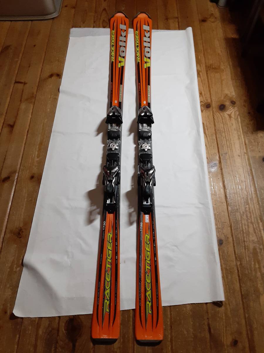 【目立った傷や汚れなし】値引き、再出品 Tune up 後は未使用、中古、VOLKL RACETIGER RC TITANIUM 173cm ...