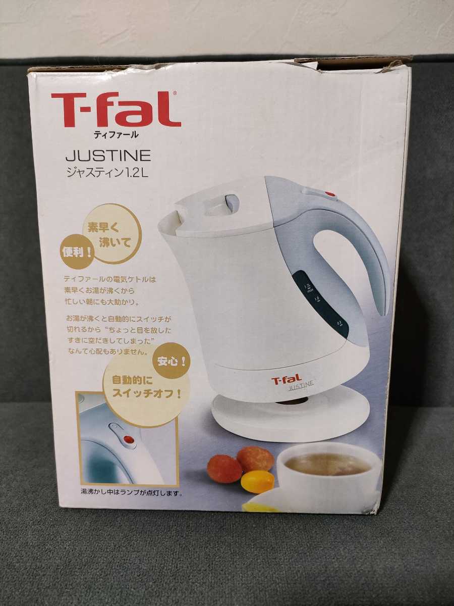 【未使用】1015B【未使用】T-fal ティファール 電気ケトル ジャスティン プラス JUSTINE＋/元箱/取説付き/家庭用/家電/人気商品/直接引取歓迎の落札情報詳細 - ヤフオク落札 ...