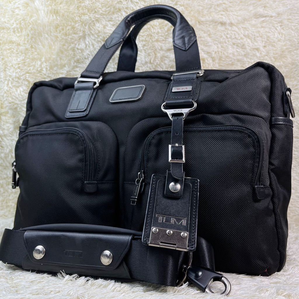 【未使用に近い】1円【新品同様・超稀少】TUMI トゥミ ALPHA BRAVO エバレット ボストンバッグ ビジネスバッグ 2way レザー バリスティックナイロン 22340DH の落札 ...