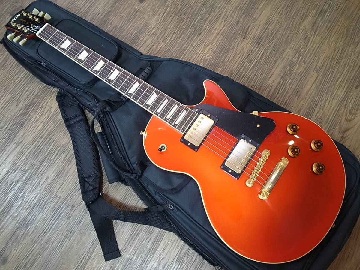 【目立った傷や汚れなし】FUJIGEN(FGN) NLS10RMPTB-CAR/01 Candy Apple Red フジゲン製レスポール ...