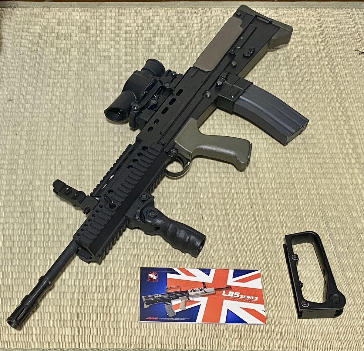 【やや傷や汚れあり】 クーポン対象 東京マルイ 電動ガン M14 ナイツ KAC 刻印入 RAS レイルハンドガード ハリス バイポッド ...