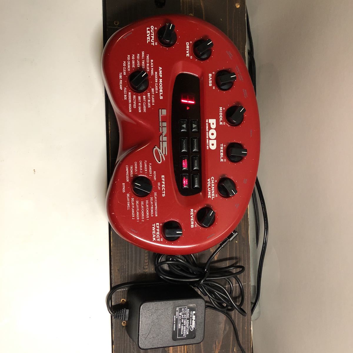 【目立った傷や汚れなし】LINE6 POD The Ultimate Guitar Direct Box アンプシミュレーターの落札情報詳細 ...