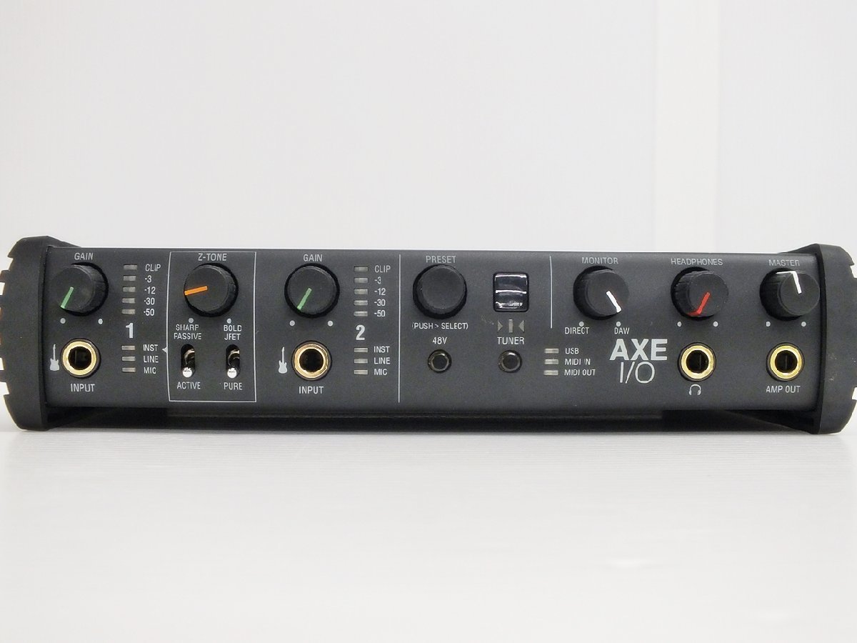 【全体的に状態が悪い】[7A-52-002-1] 音響機器 IK MULTIMEDIA AXE I/O プレミアム オーディオ ...