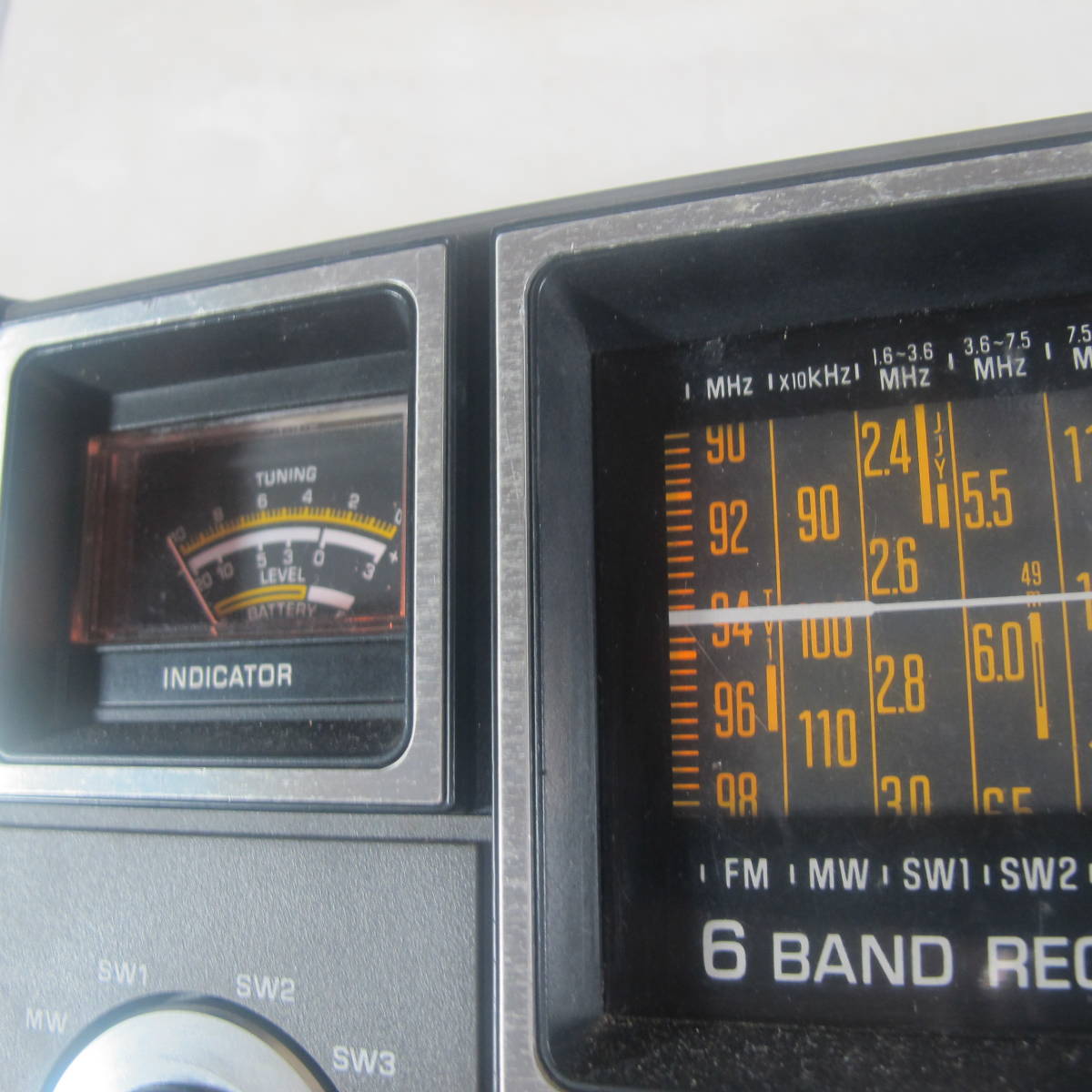 【やや傷や汚れあり】【National】RX-1950 GO vintage PORTABLE RADIO CASSETTE RECORDER ...