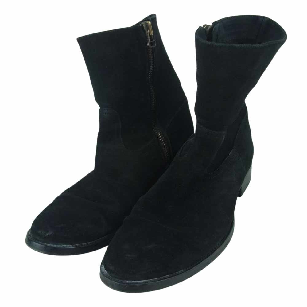 【傷や汚れあり】BUTTERO ブッテロ B825 スエード サイドジップ ブーツ ブラック系 42【中古】の落札情報詳細 - ヤフオク落札 ...