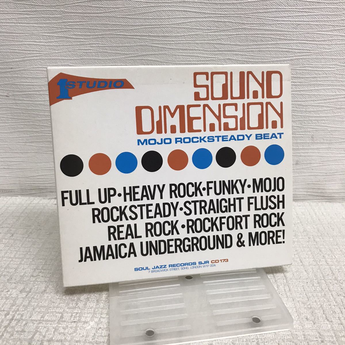 【やや傷や汚れあり】KY0207A SOUND DIMENSION MOJO ROCKSTEADY BEAT CD 輸入盤 Soul Jazz ...