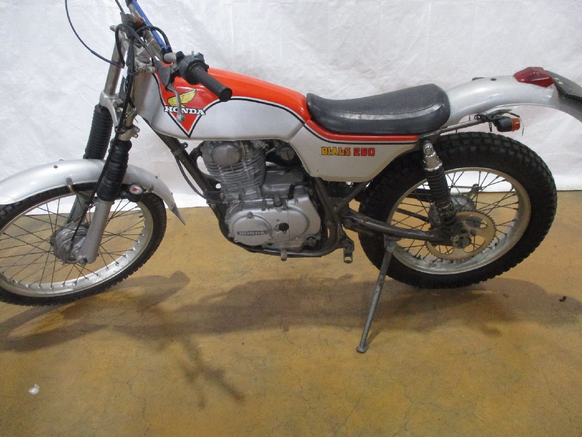 【傷や汚れあり】AA534 中古車 HONDA TL250 BIALS TL250 エンジン始動 書類無し 引取歓迎 オススメの落札情報詳細 ...