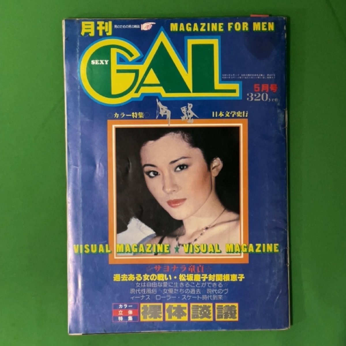 【やや傷や汚れあり】希少本 月刊 Sexy Gal 1980年5月号 昭和55年5月1日発行 チャンスコミック社 裸体談義 日本文学史行 潮騒
