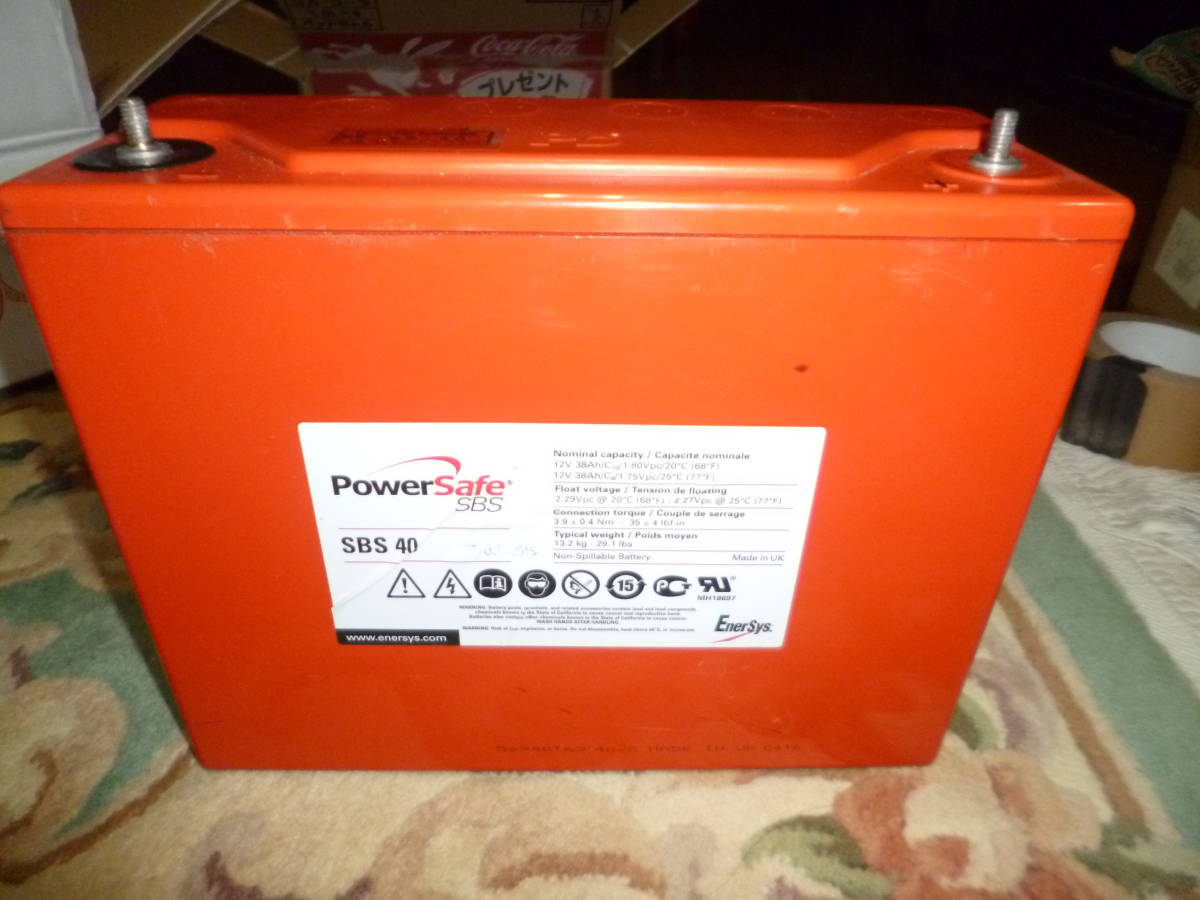 【目立った傷や汚れなし】サブバッテリー RED BOX RB-40 / EnerSys社製 HAWKERドライバッテリーの落札情報詳細 - Yahoo!オークション落札価格検索 オークフリー