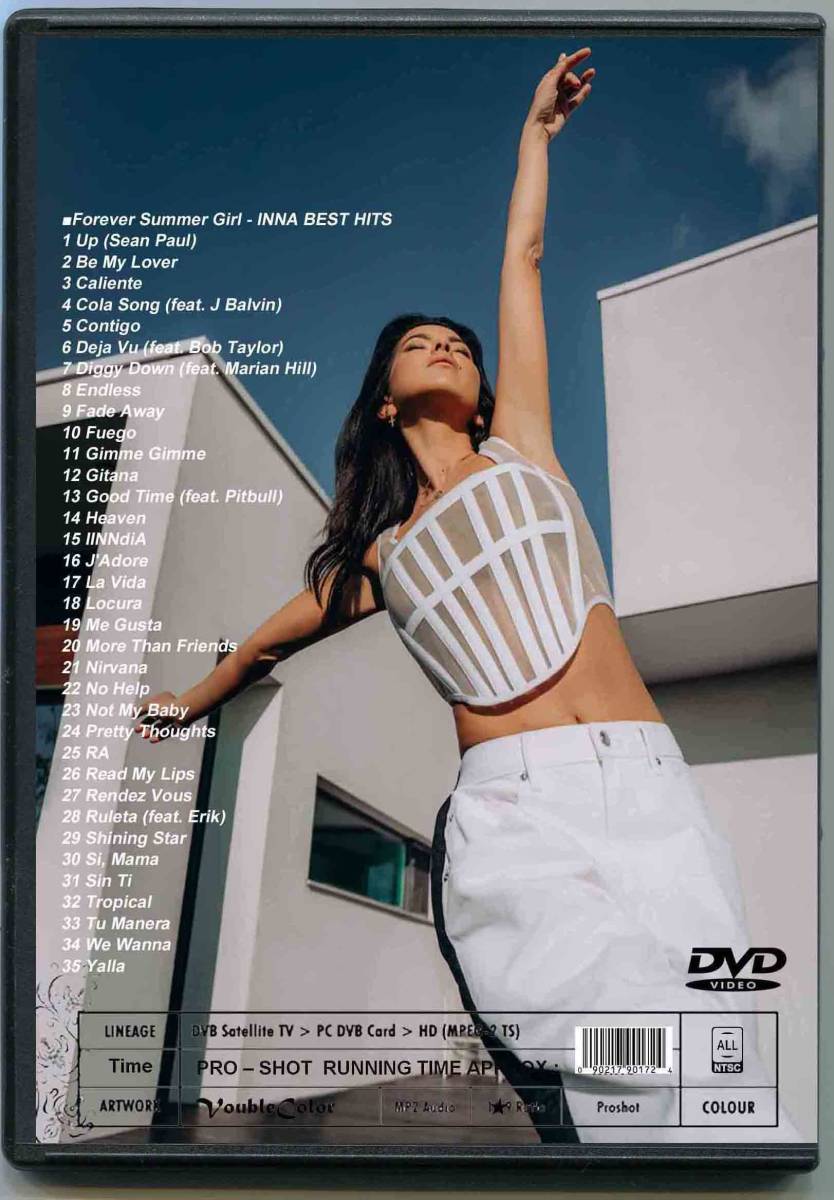 【未使用に近い】インナ 2022 全高画質プロモ集 INNA DVD の落札情報詳細| ヤフオク落札価格情報 オークフリー