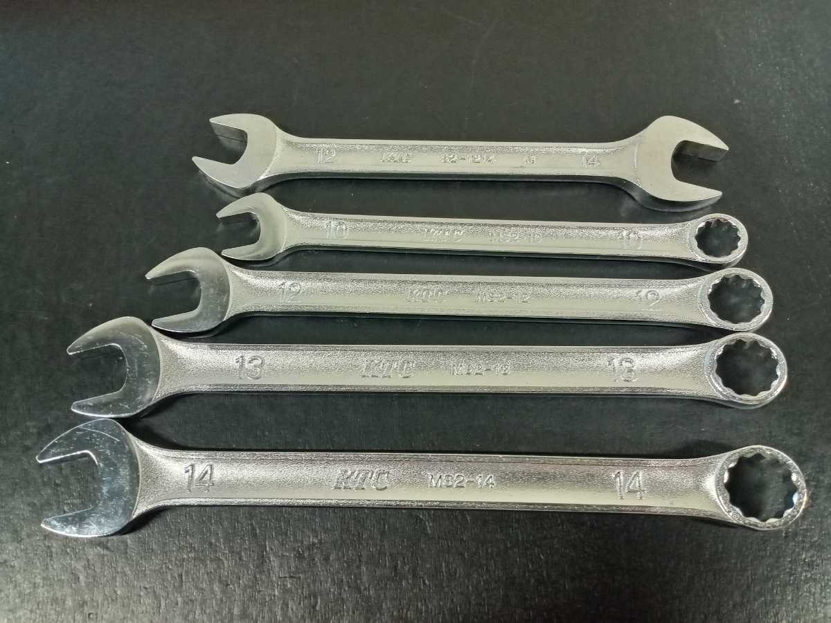 【やや傷や汚れあり】KTC コンビネーションレンチ KTC MS2 1 0,12,13,14,KTC S2-1214の落札情報詳細 - ヤフオク落札価格検索 オークフリー