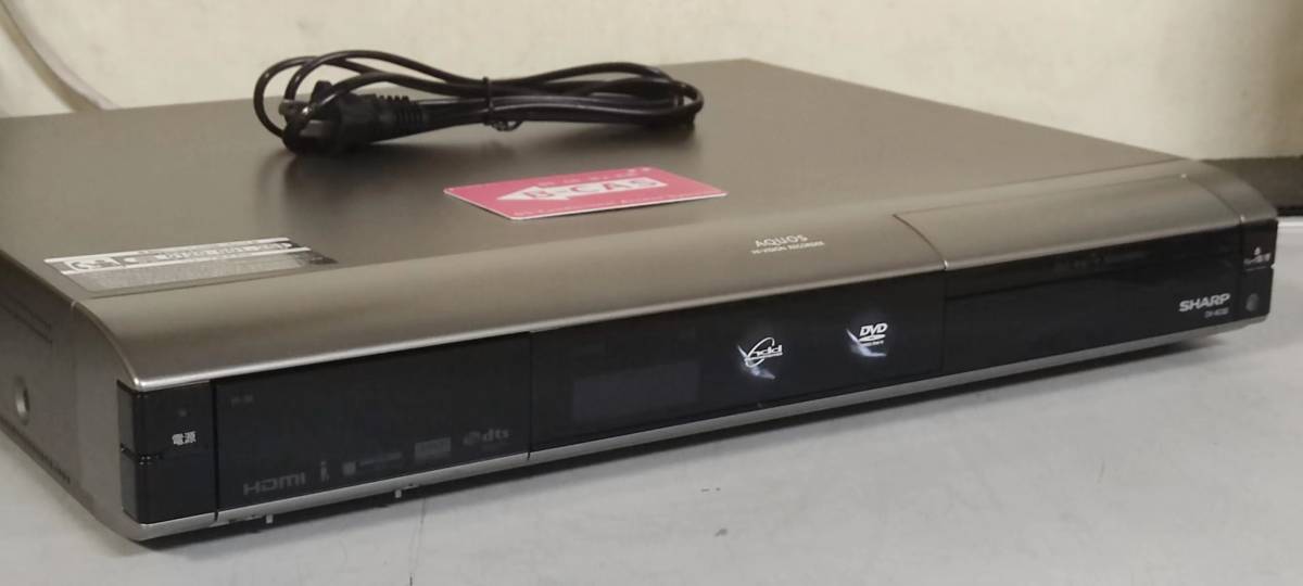 【目立った傷や汚れなし】SHARP AQUOS DV-AC82 DVDレコーダー B-CASカード 地デジ/BS/CS ダビング10対応、完動品 動作保証 ★の落札情報詳細 - ヤフオク落札 ...