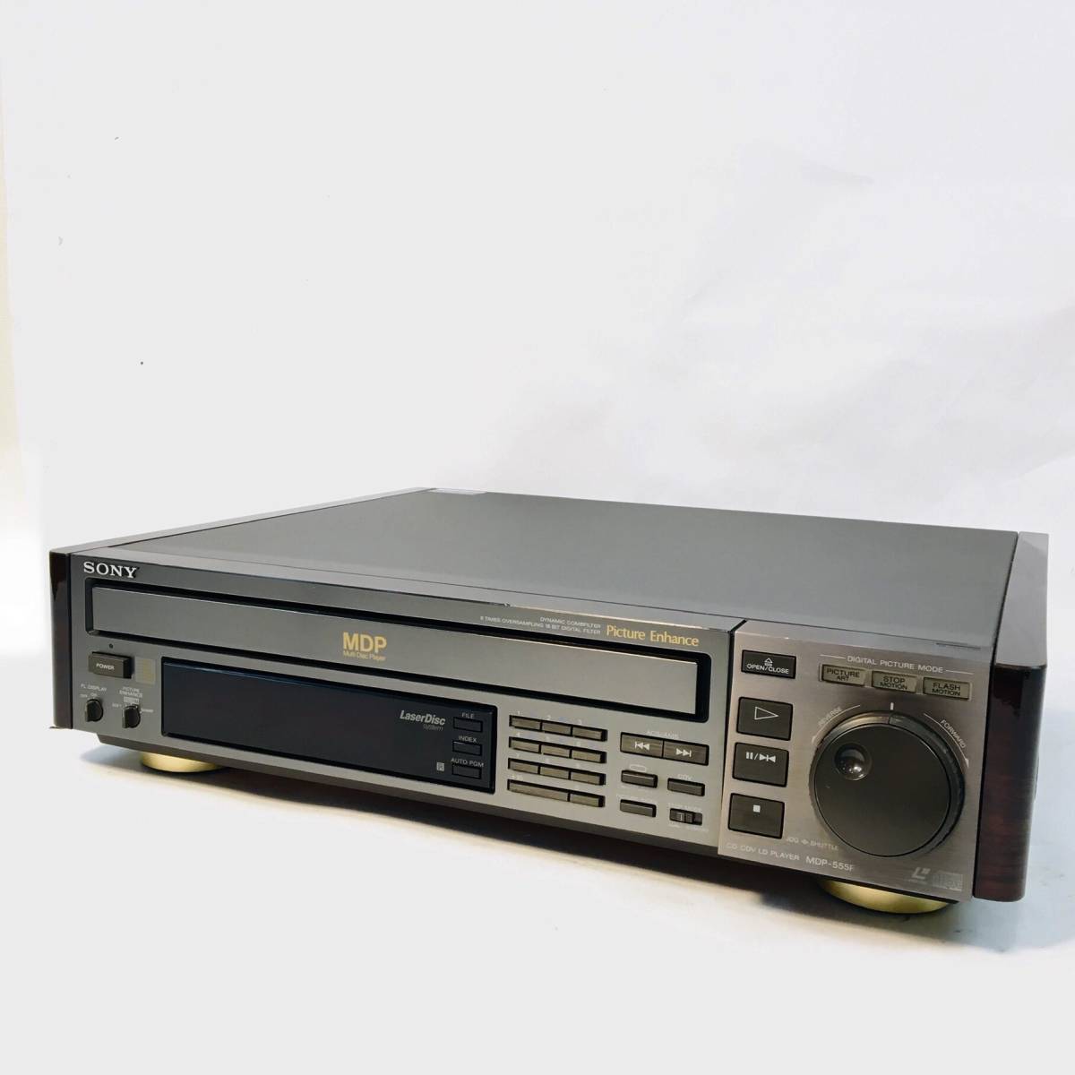 【やや傷や汚れあり】【動作品】 SONY MDP-555F マルチディスクプレーヤー レーザーディスク LD/CD/CDV ソニー 北E3の ...