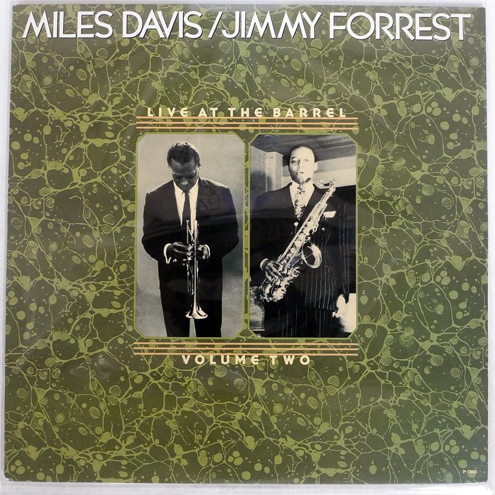 【やや傷や汚れあり】米 MILES DAVIS/ JIMMY FORREST/LIVE AT THE BARREL VOLUME TWO ...
