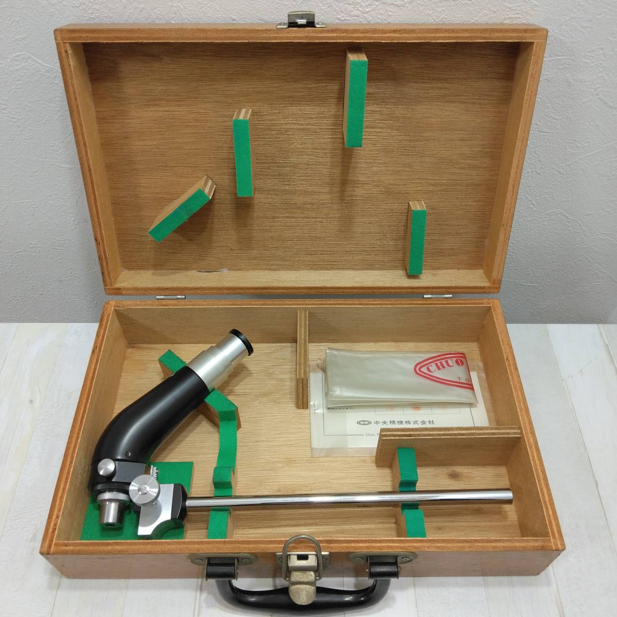 【傷や汚れあり】送料無料! 中央精機 CHUO SEIKI ツールスコープ TOOL SCOPE C-H 30× / 接眼レンズ WF10X 工作顕微鏡 中古現状品 ジャンク扱いの落札情報詳細 ...