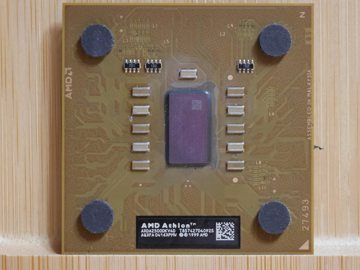 【やや傷や汚れあり】AMD Athlon XP 2500+ AXDA2500DKV4D 1.83GHz SocketA CPUの落札情報詳細 - ヤフオク落札価格検索 オークフリー