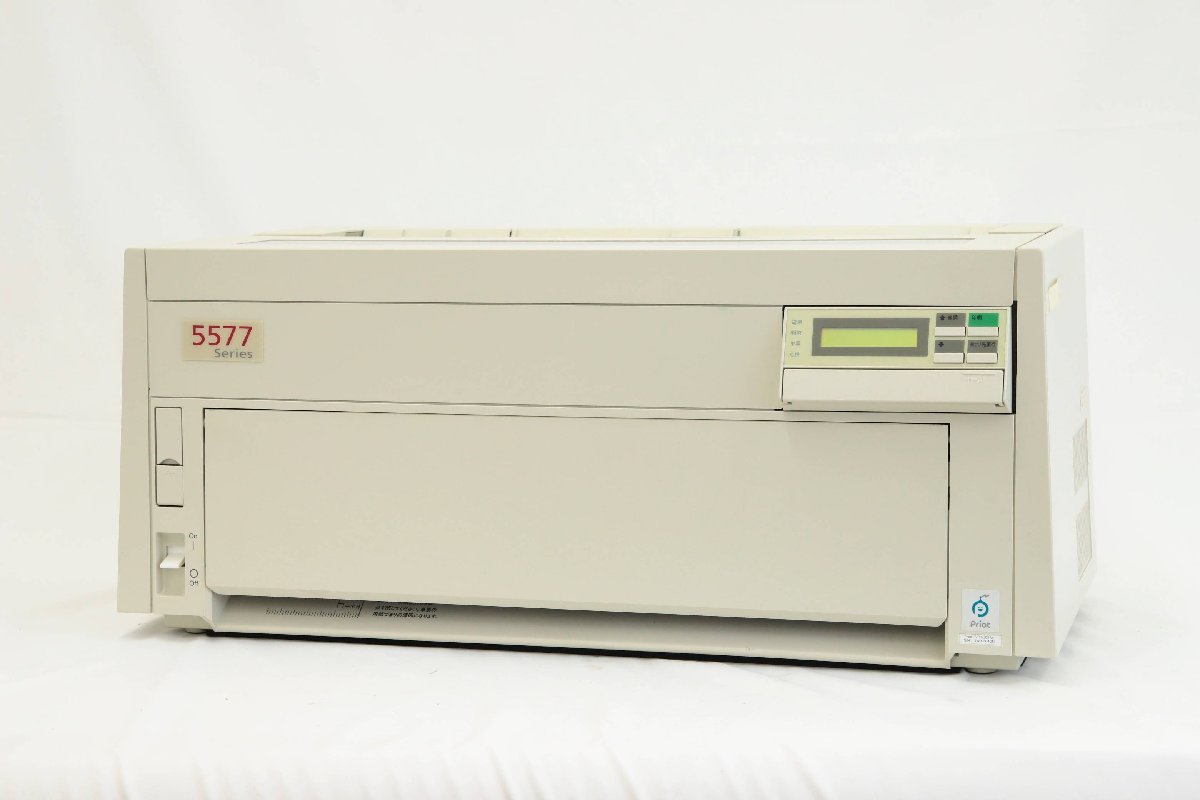 【やや傷や汚れあり】030709K3 リコー series ドットインパクトプリンター 5577-J05-W 年式不明 KG15の落札情報詳細 ...