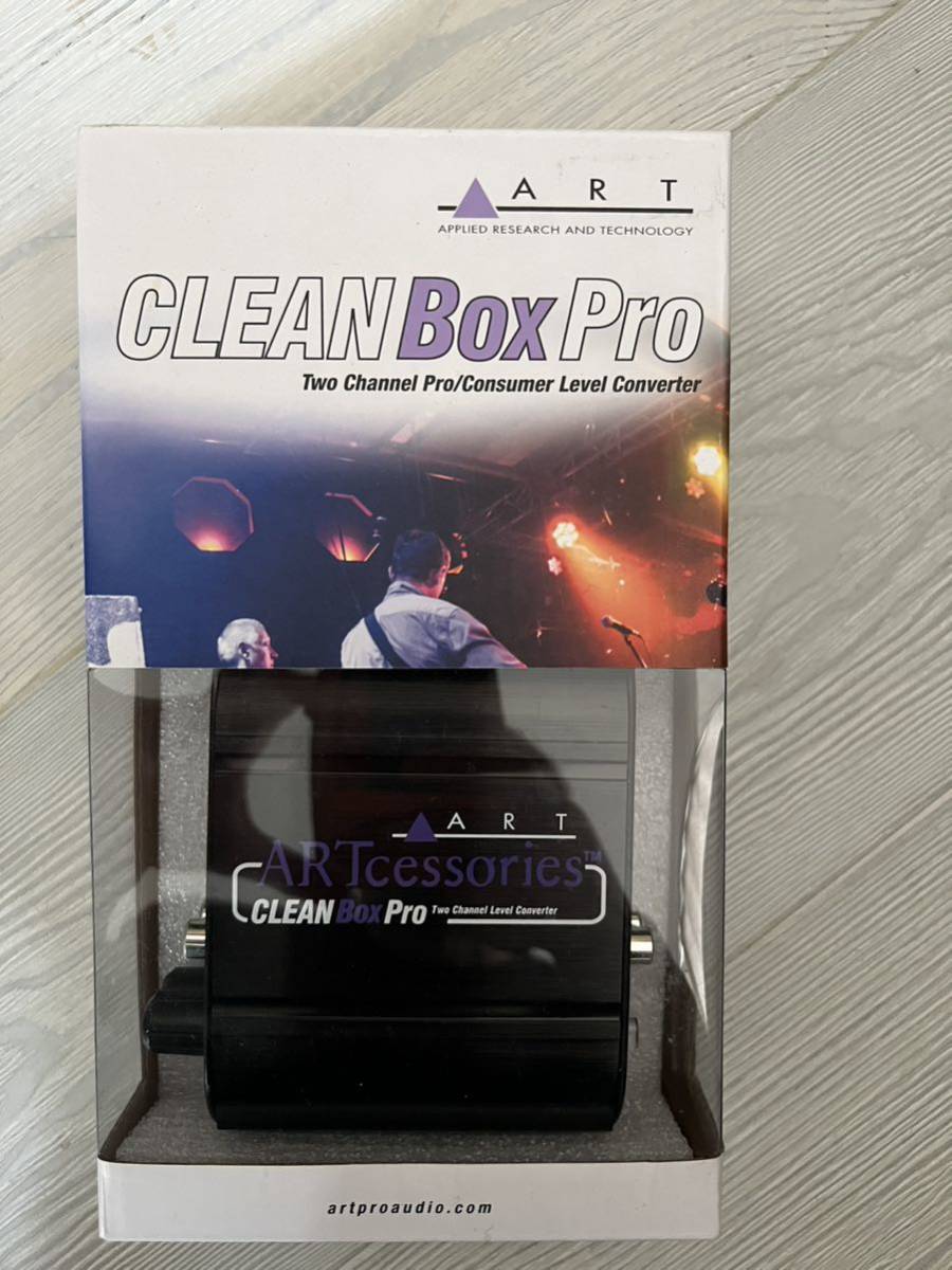 【目立った傷や汚れなし】ART エーアールティー CLEAN BOX PRO [2Chレベルコンバーターの落札情報詳細 - ヤフオク落札価格 ...
