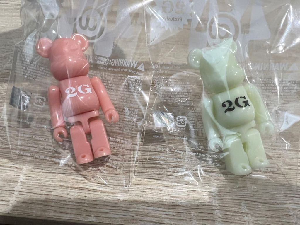 【未使用】希少 2体SET GID 蓄光Be@rbrick series 44 45 100% 2G 2色 非売品 ノベルティ ベアブリック シリーズ MEDICOMTOYの落札情報詳細 ...