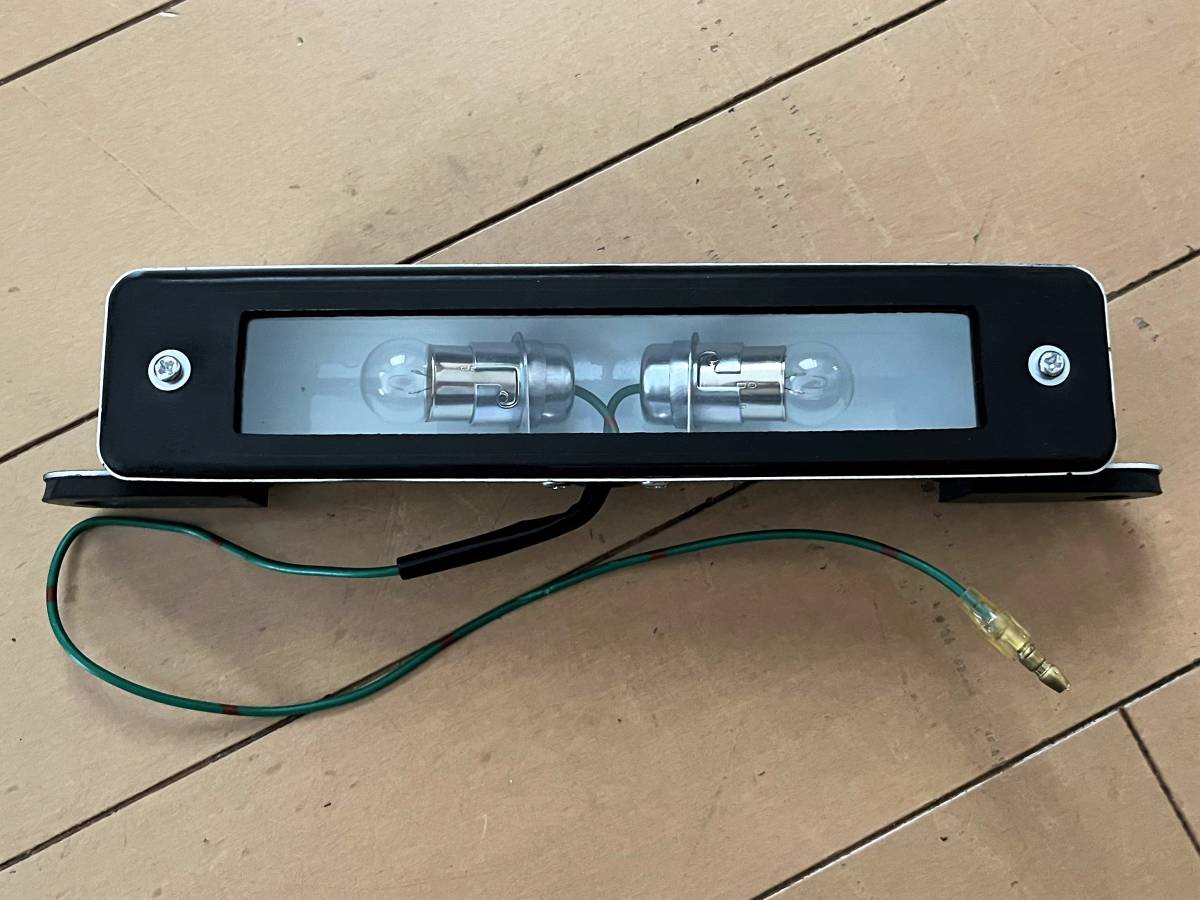 【未使用】新品 汎用 スチール製 ハロゲン球 ナンバー灯 ライセンスランプ スズキ ジムニー JA11 JA12 JA22 JB23 移設用の ...