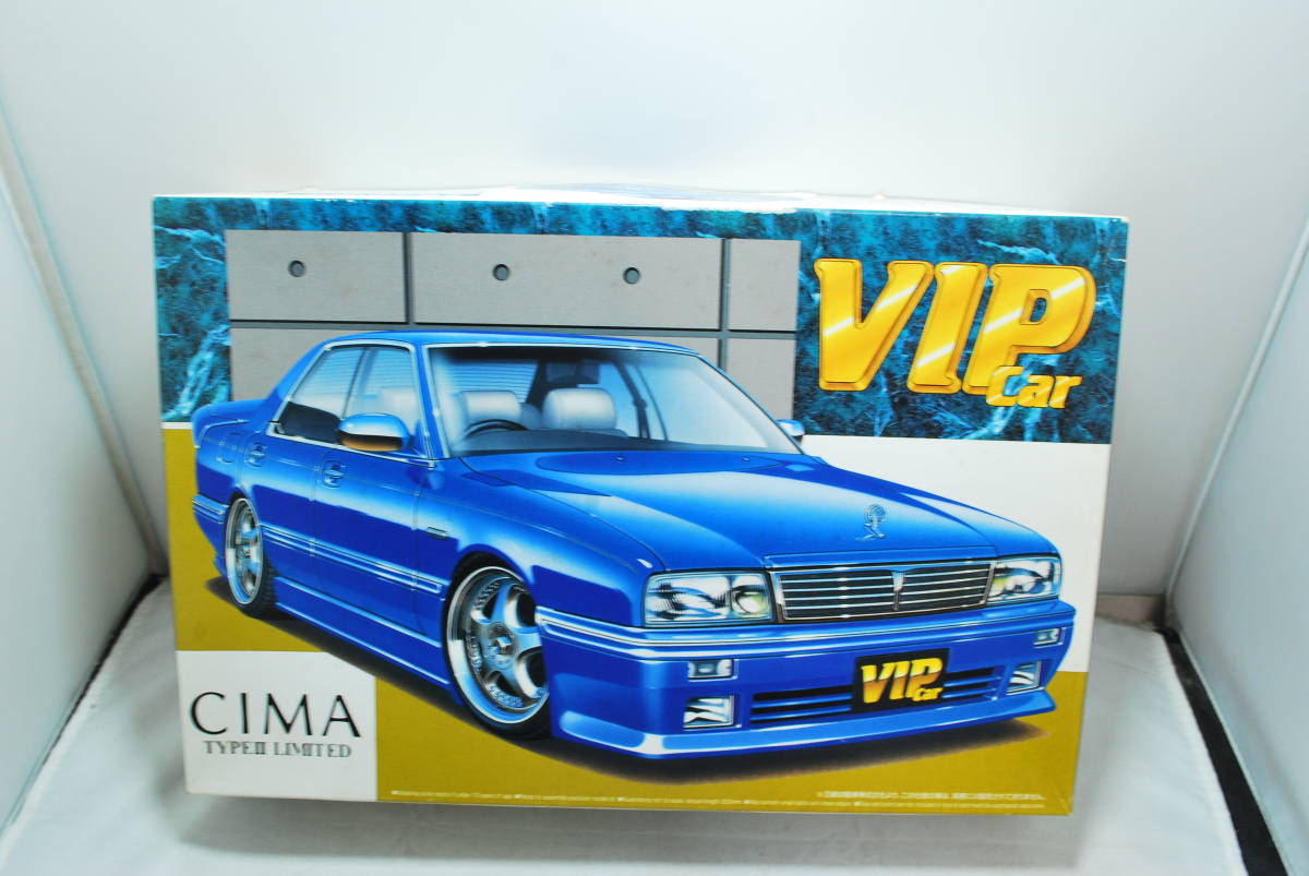 【未使用】 未組立 アオシマ 1/24 ニッサン シーマ Y31 タイプ2/Ⅱ リミテッド 1988 VIP CAR シリーズ の落札情報詳細 - ヤフオク落札価格検索 オークフリー
