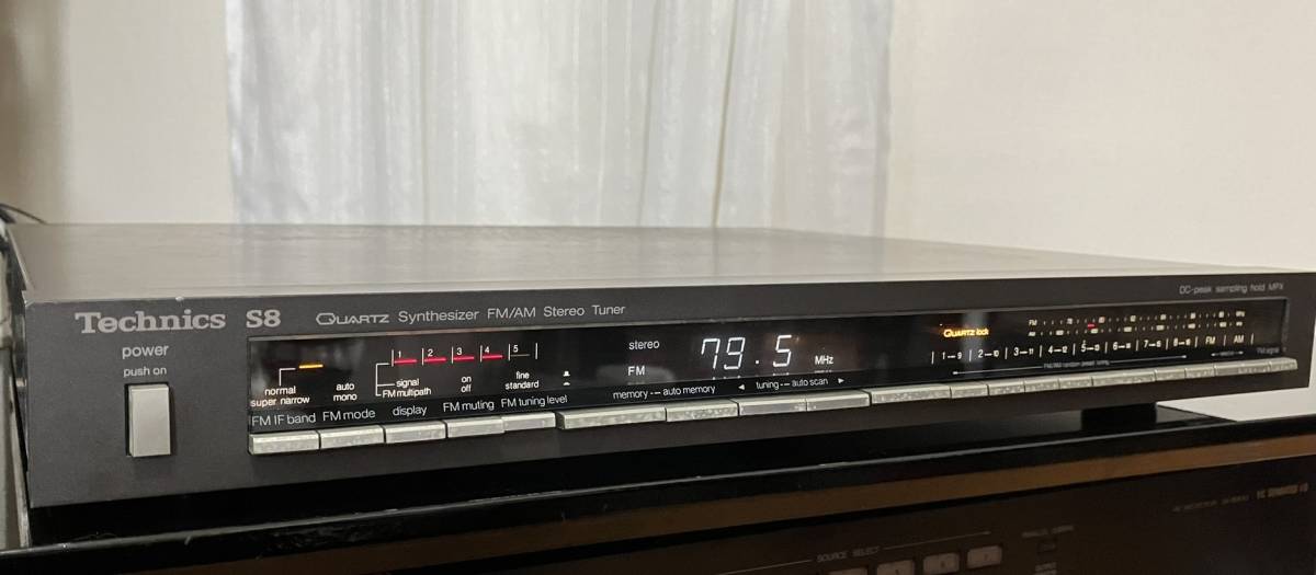 【やや傷や汚れあり】@(u-51) Technics テクニクス FM/AM ステレオチューナー ST-S6 クォーツ シンセサイザー 通電のみ確認の落札情報詳細 - ヤフオク落札価格検索 ...