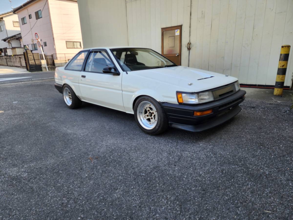 【走行距離 改ざん車歴km】AE86 トヨタ カローラレビン GT-APEX S61年式 即ドリの落札情報詳細 - ヤフオク落札価格検索 オークフリー