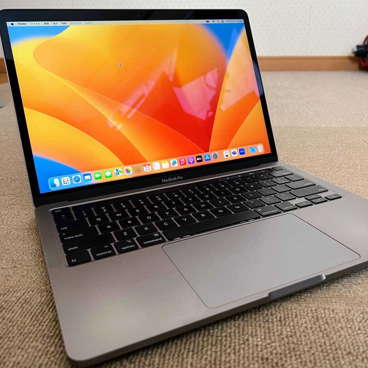 【目立った傷や汚れなし】Apple MacBook Pro 13-inch A2289 2020 Quad Core-i5 Memory ...