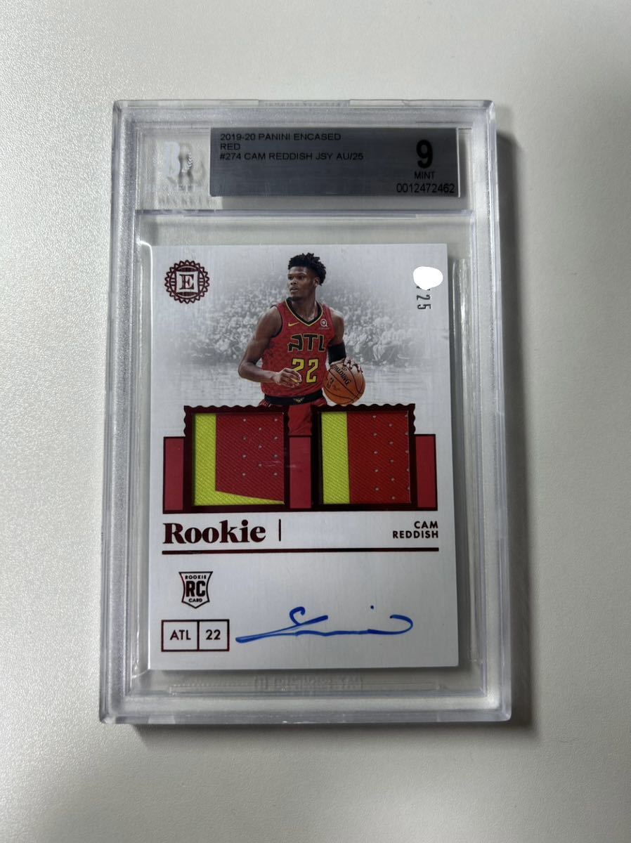 【未使用に近い】【超希少 RC】2019-20 Panini Encased Red Rookie Patch Autograph Cam ...