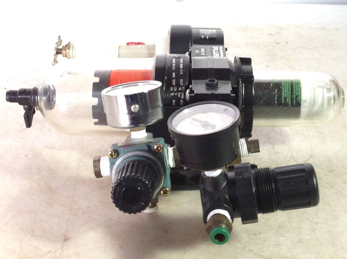 【未使用に近い】《まとめ》NORGREN OLYMPIAN PLUS レギュレーター F64B-NNN-QT0/F08-200-MITA ...