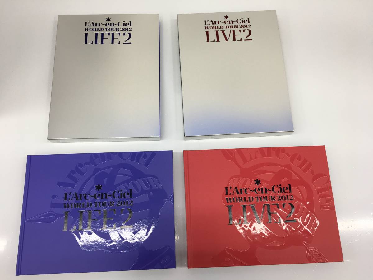 【傷や汚れあり】 【T121】中古品 『L'Arc-en-Ciel WORLD TOUR 2012 LIVE*2 LIFE*2 』写真集2冊まとめセット の落札情報詳細 - ヤフオク落札価格 ...