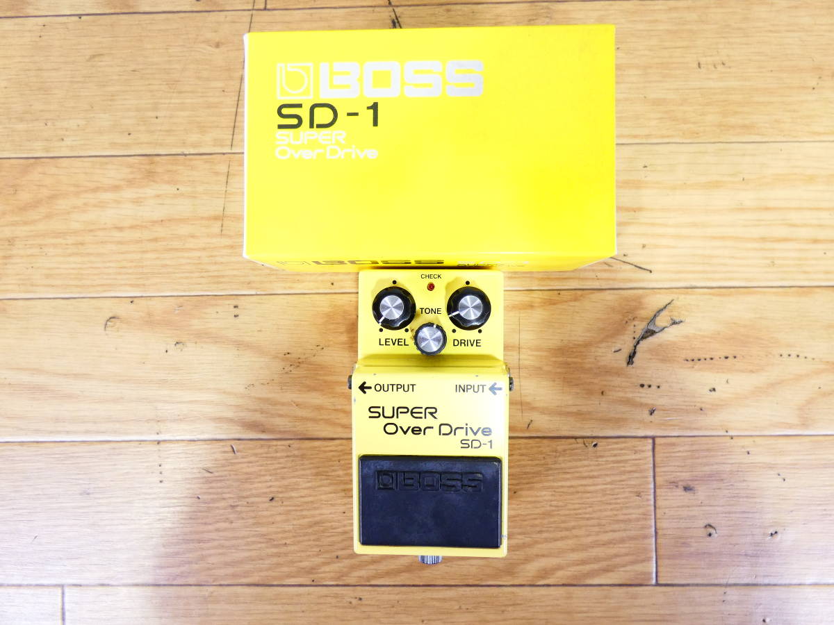 【傷や汚れあり】【USED!BOSS コンパクトエフェクター SD-1 SUPER OverDrive★ボス/スーパーオーバードライブ/歪み系 ...