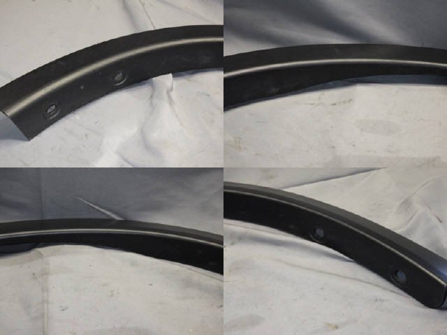 【やや傷や汚れあり】H27年 エクストレイル T32 NT32 右 フロント フェンダー アーチモール 63860-4CE0A 黒無塗装 ...