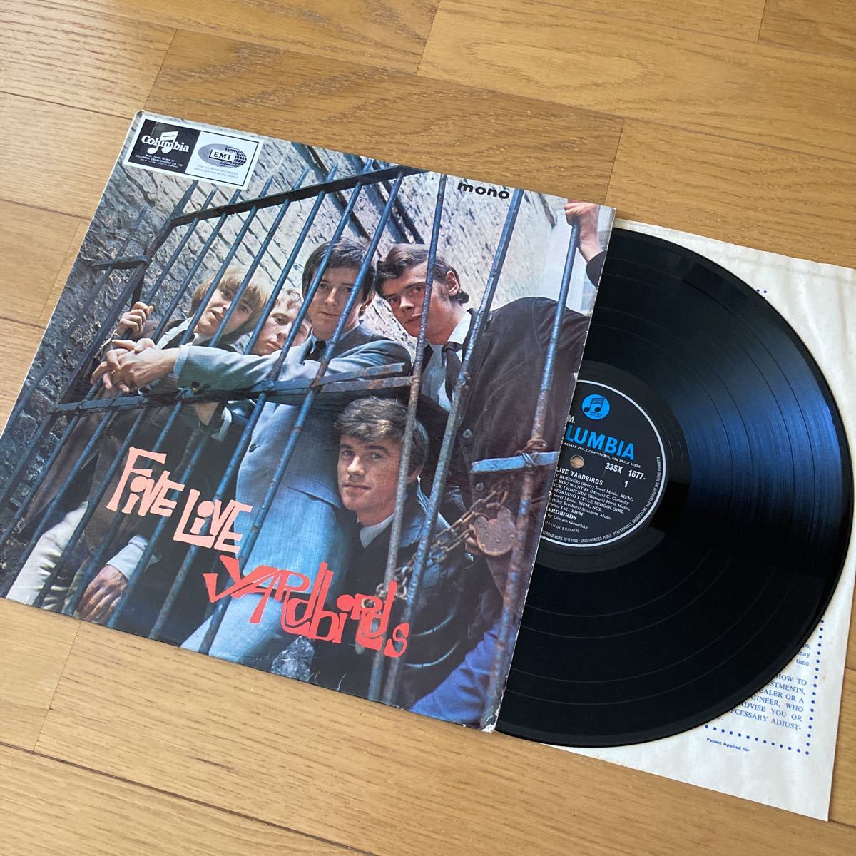 【やや傷や汚れあり】Five Live Yardbirds 英国オリジナルモノラル盤 MONO 両マト1 ヤードバーズの落札情報詳細 ...