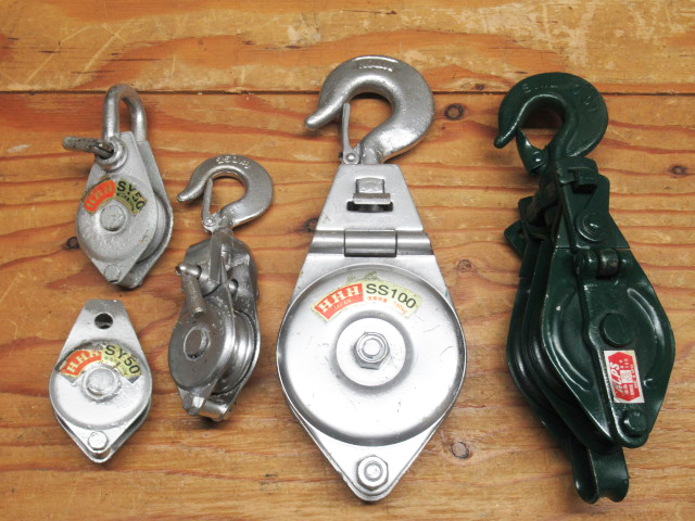 【やや傷や汚れあり】ALPS アルプス 75mm 0.5TON HHH トリプルエッチ SS100 750kg SY50 250kg 滑車 計5個セット 管理5J0521L-F2の落札情報詳細 ...