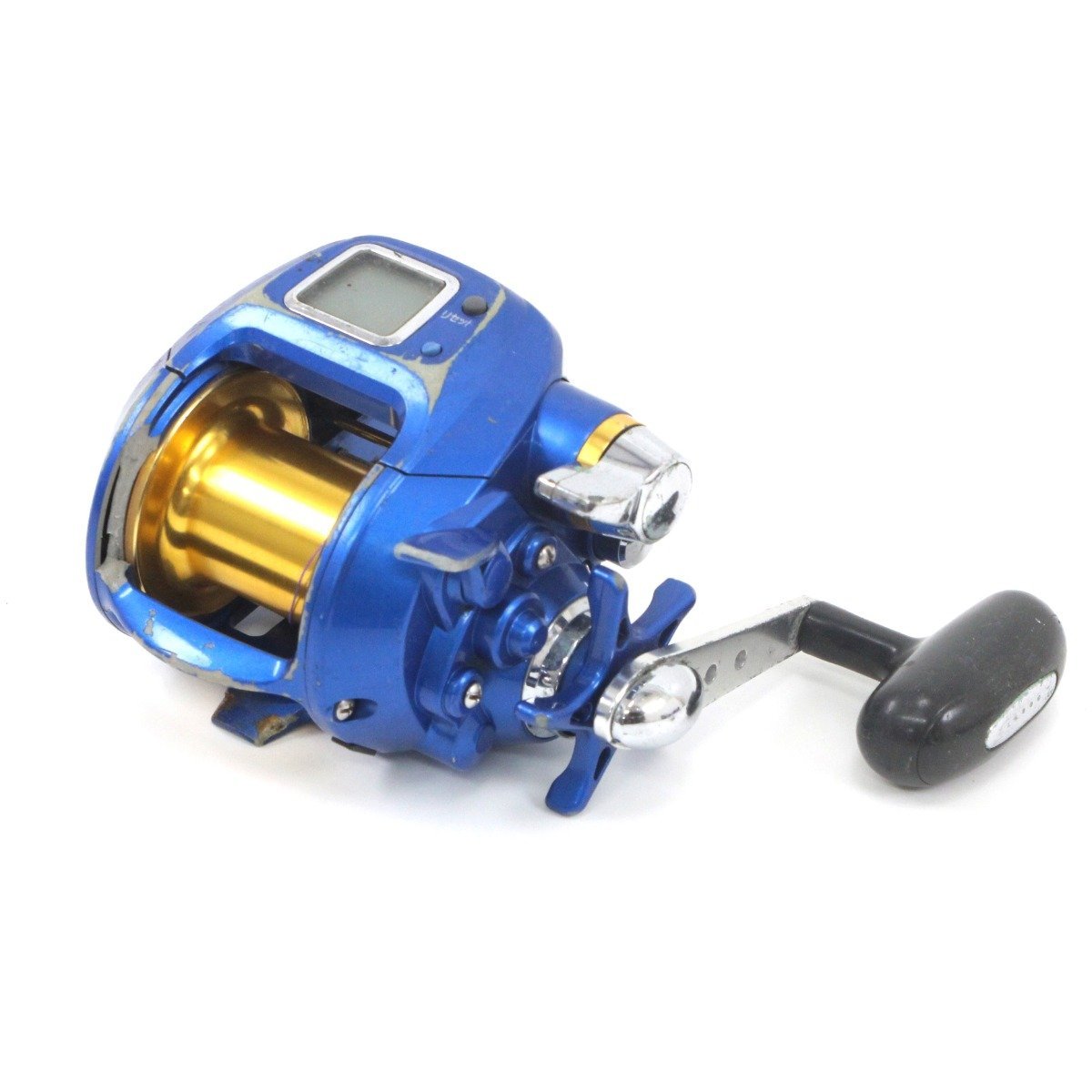 【全体的に状態が悪い】 【1円スタート】 Daiwa ダイワ ハイパータナコン500s ジャンク電動リール 本体のみ 全体的に状態が悪いの
