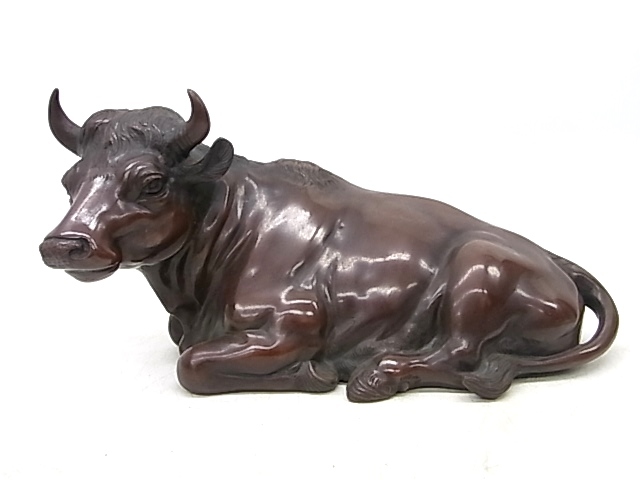 【やや傷や汚れあり】e9732 秀山造 銅製 牛 置物 細密細工 9.73kgの落札情報詳細 - Yahoo!オークション落札価格検索 オークフリー